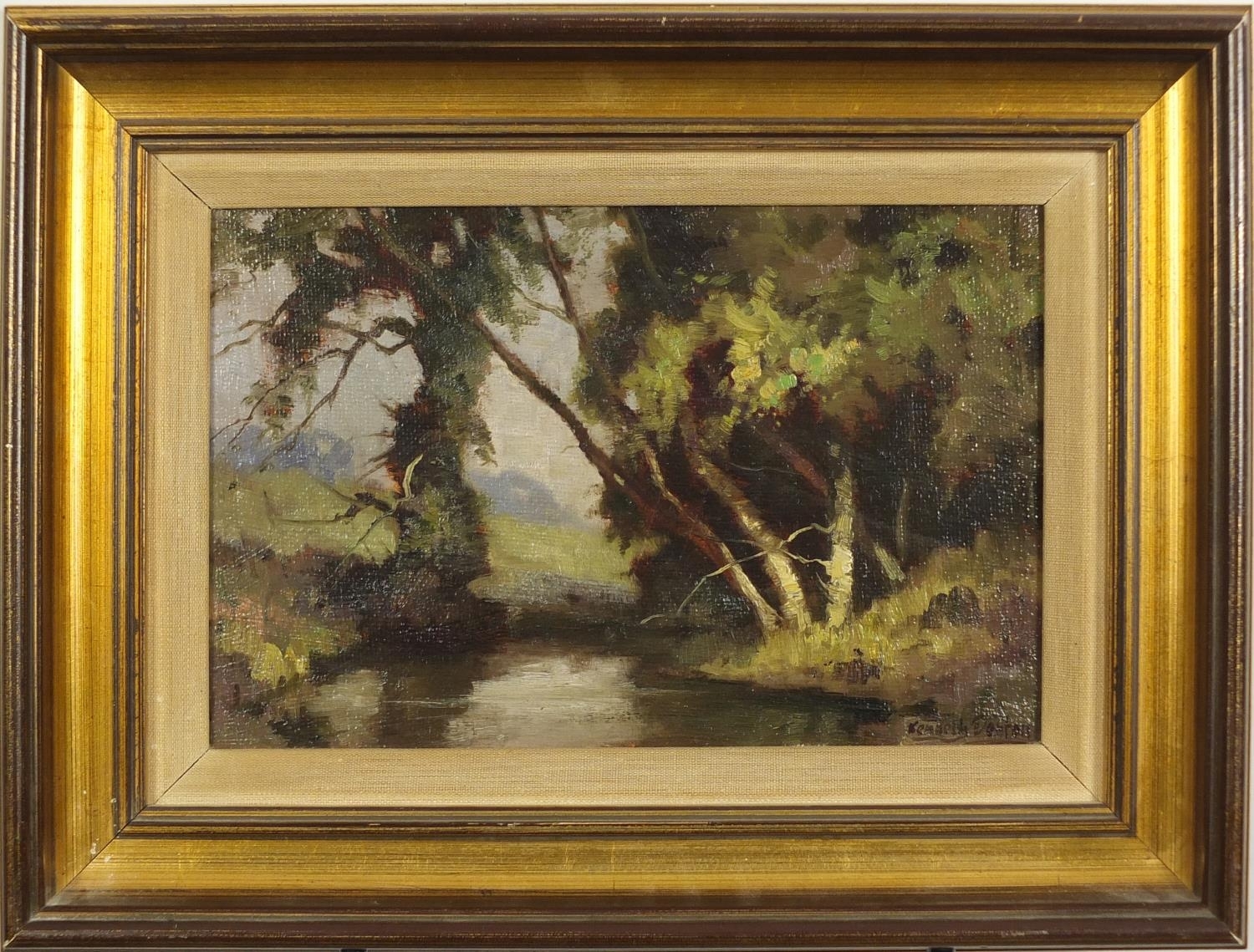 Kenneth Denton | Stream Through Woodland | MutualArt
