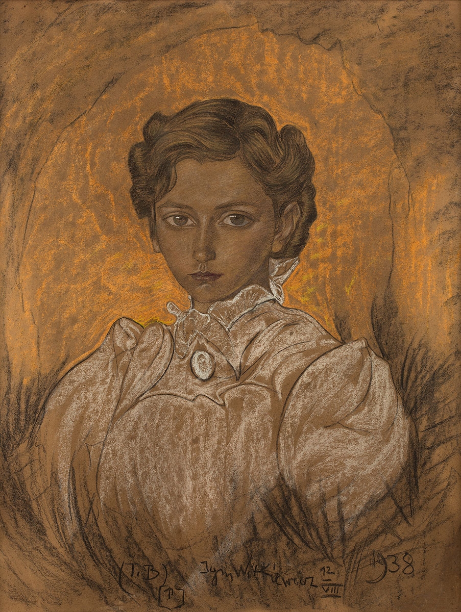 Stanislaw Ignacy Witkiewicz | Woman's portrait (1938) | MutualArt