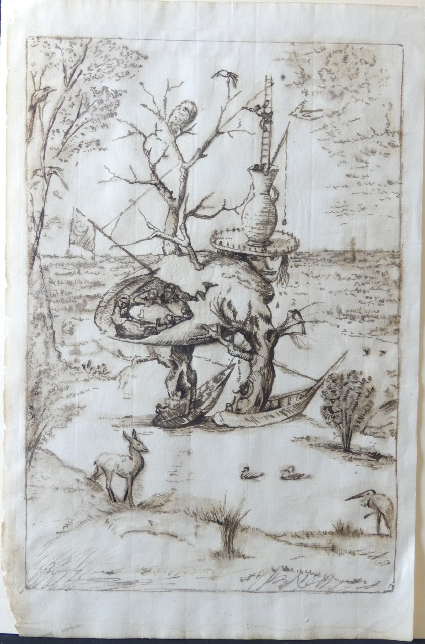 Hieronymus Bosch | The Tree Man | MutualArt