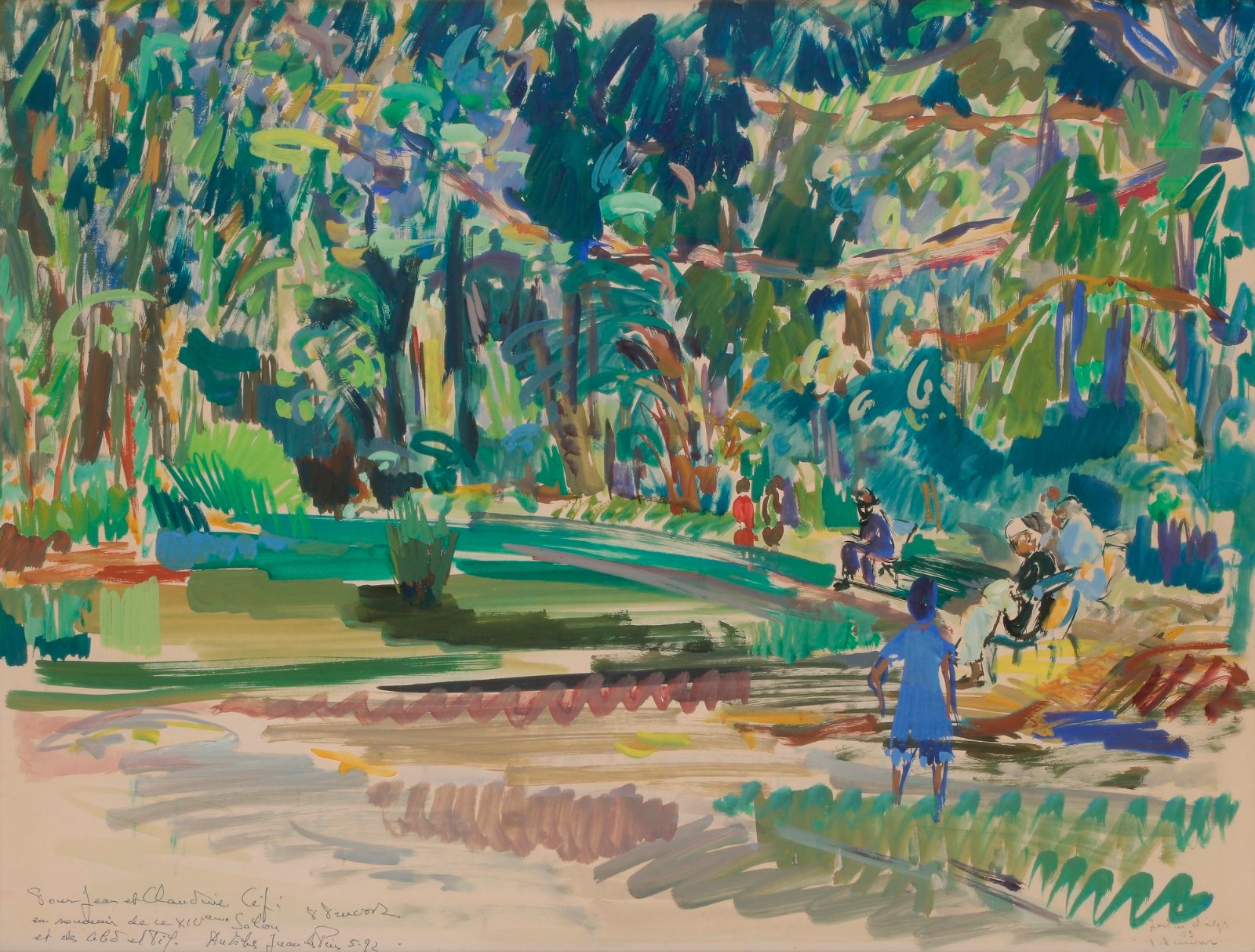 Pierre Pruvost | Le Jardin public (1992) | MutualArt