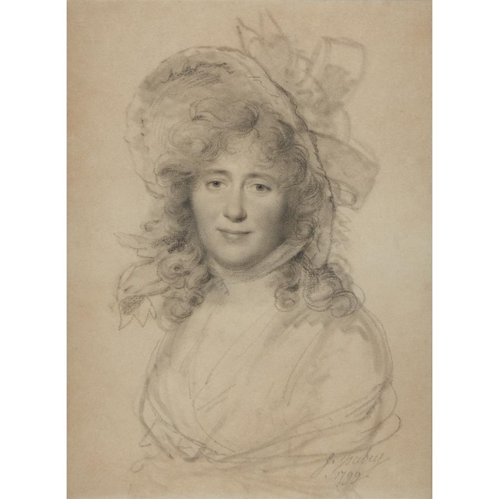 Jean Baptiste Isabey | Portrait of a Lady (1799) | MutualArt