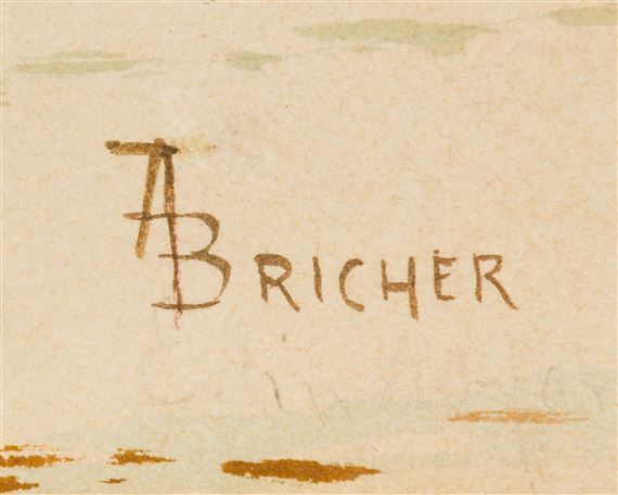 Alfred Thompson Bricher | East coast beach scene | MutualArt