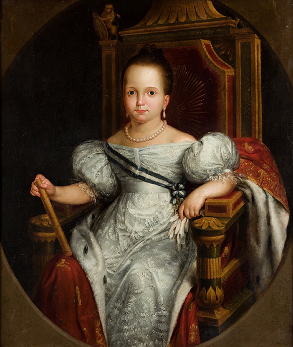 Spanish School, 19th Century | RETRATO DE ISABEL II (Circa 1838 ...