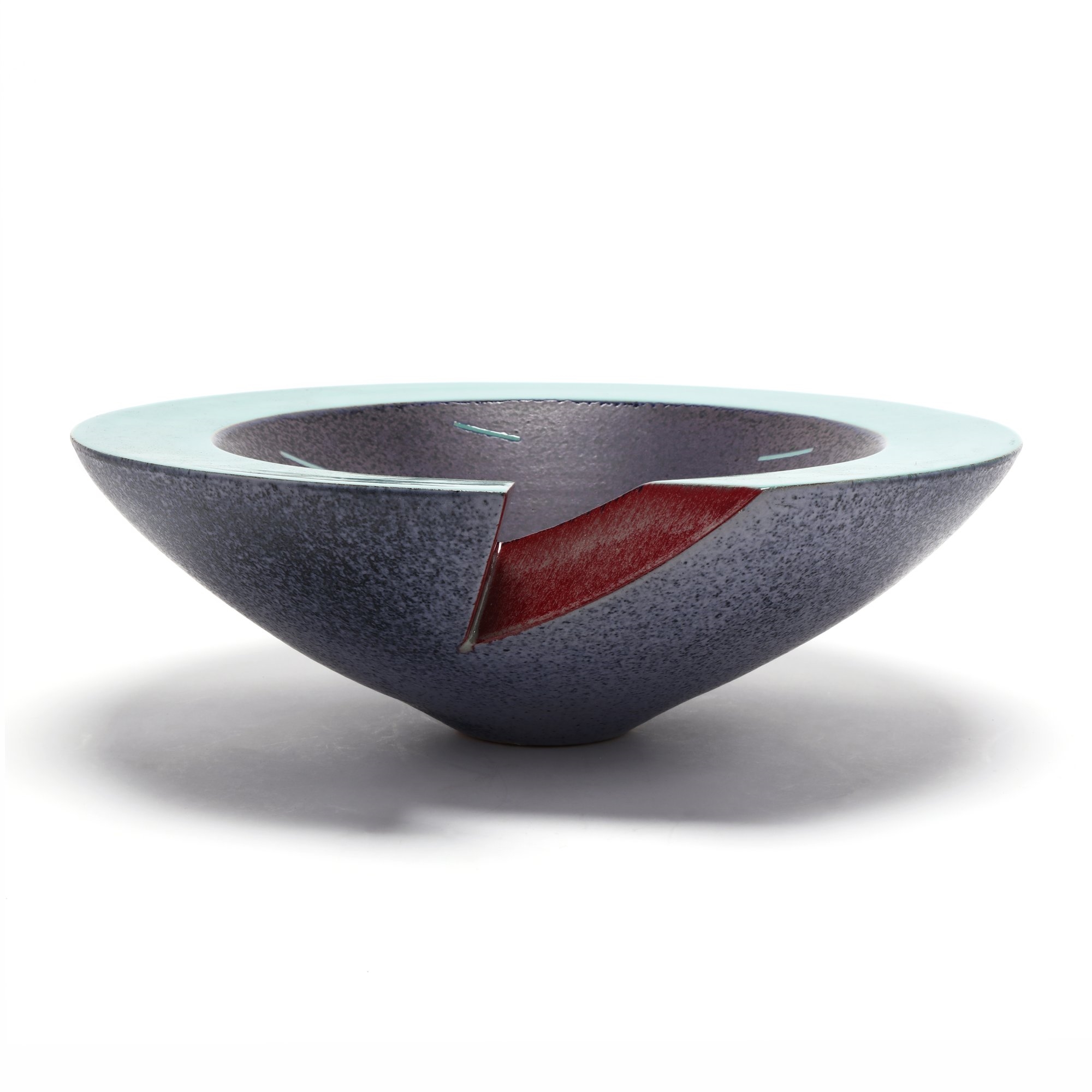 Masuo Ojima | Large Memphis Art Pottery Center Bowl | MutualArt