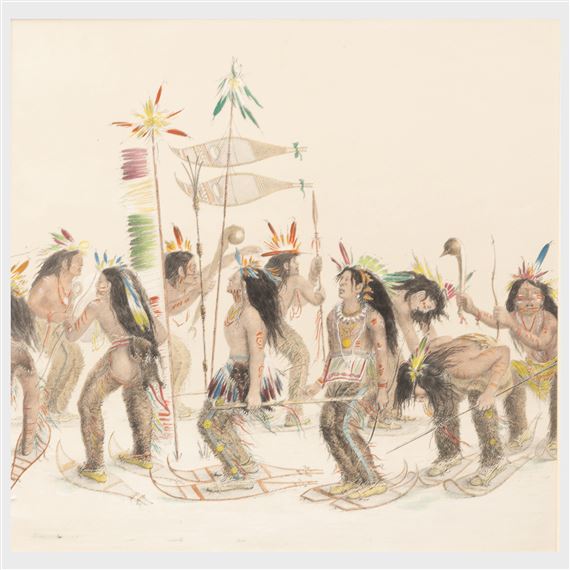 George Catlin | North American Indian Portfolio: Three Plates (1844 ...