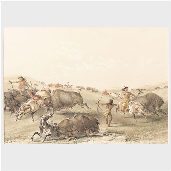 George Catlin | North American Indian Portfolio: Three Plates (1844 ...