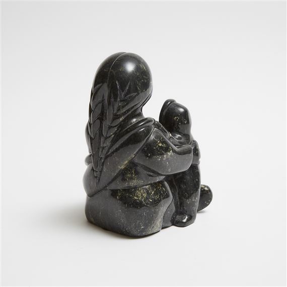 Ashoona Ohito | MOTHER AND CHILDREN | MutualArt