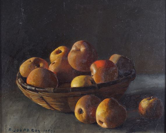 Pierre Jouffroy | Still life of fruit (1959) | MutualArt