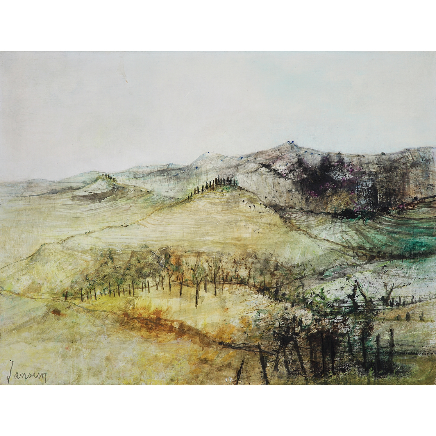 Jean Jansem | Paysage de Toscane | MutualArt