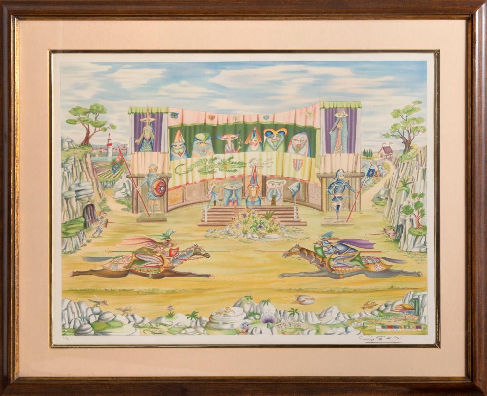 Guillermo Silva Santamaria | Duel (Circa 1970) | MutualArt