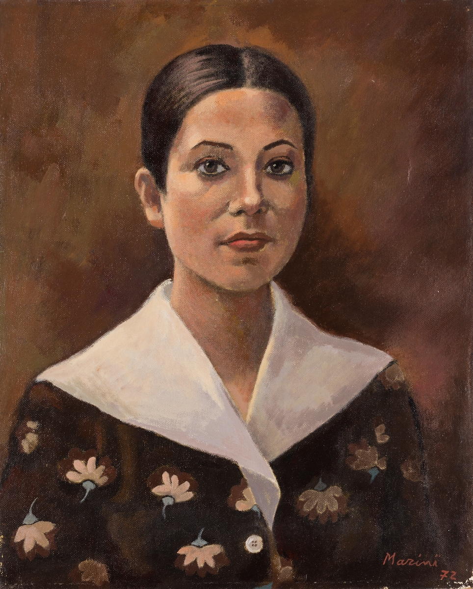 Antonio Maria‏ Marini | Donna di paese (1972) | MutualArt