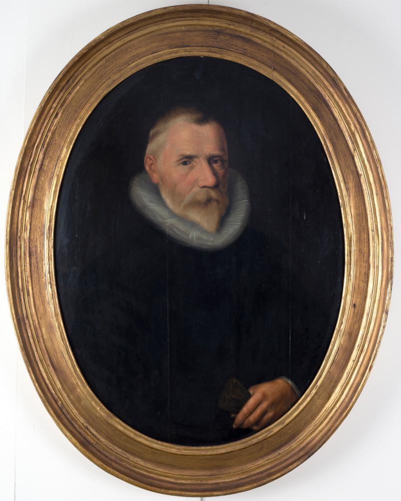 Michiel Jansz van Mierevelt | Portrait of Hugo Crotius | MutualArt