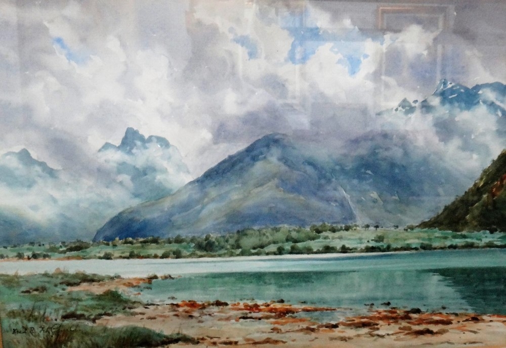 Frederick R. Fitzgerald | Pair of The Romsdal, Naes; Bejteln, Naero ...