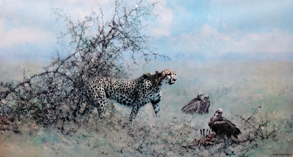 David Shepherd | Tiger Fire | MutualArt