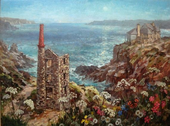 Michael Lawrence Cadman | Rinsey Head and Wheal Prosper (1973) | MutualArt