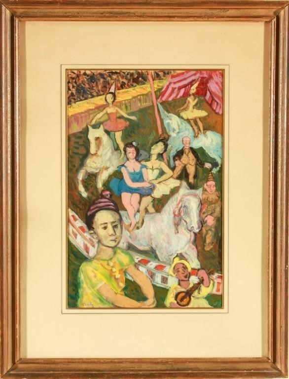 Sam Thal | Circus Scene | MutualArt