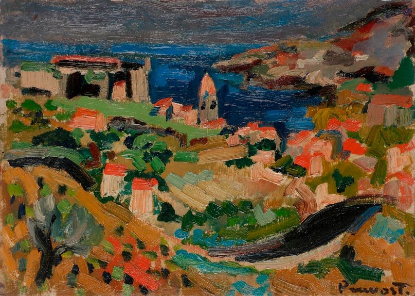Pierre Pruvost | Vue de Collioure | MutualArt