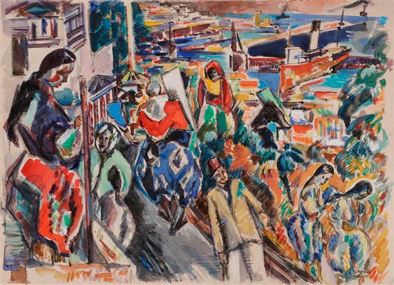 Pierre Pruvost | Animation sur les hauteurs d’Alger | MutualArt