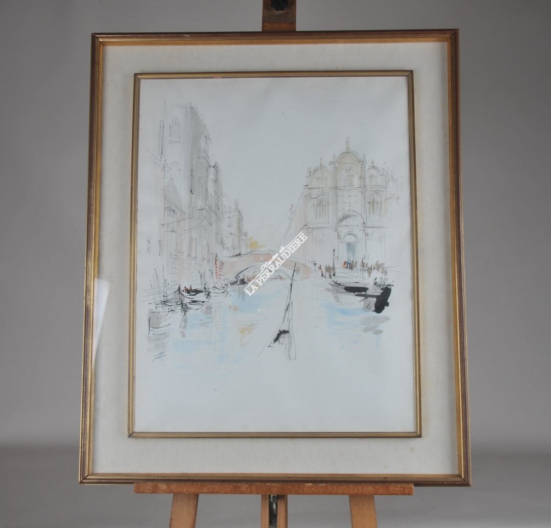 Pierre Pages | CANAL À VENISE | MutualArt