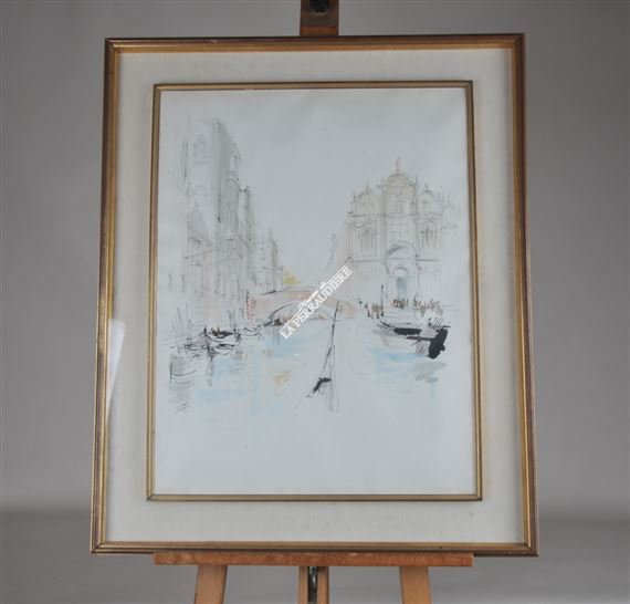 Pierre Pages | CANAL À VENISE | MutualArt