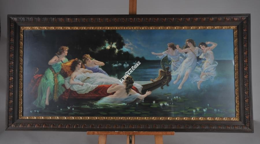 Hermann Clementz | EMBARCATION DE NYMPHES | MutualArt