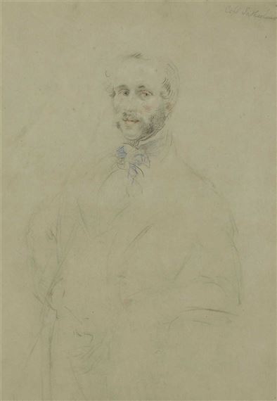 John Linnell the Elder | PORTRAIT OF COLONEL SUTHERLAND | MutualArt