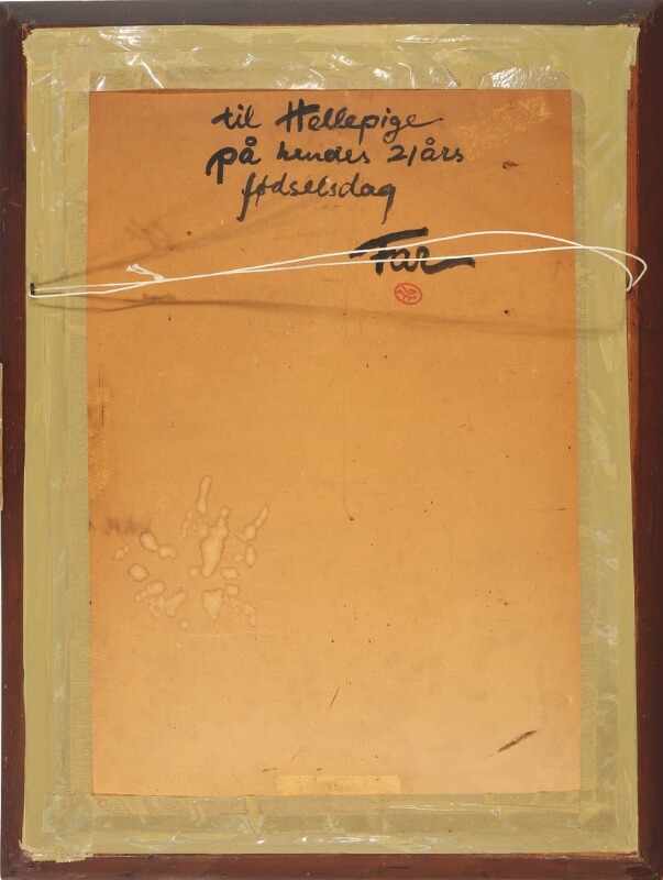 Aage Rudolf Hans Gitz-Johansen | Portrait of a pregnant woman in ...