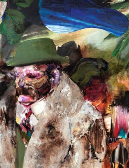 Adrian Ghenie | THE ARRIVAL (2014) | MutualArt