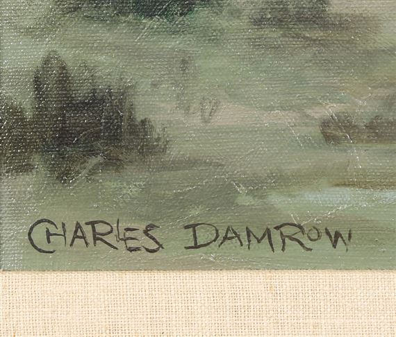 Charles Damrow | Buffalo Storm | MutualArt