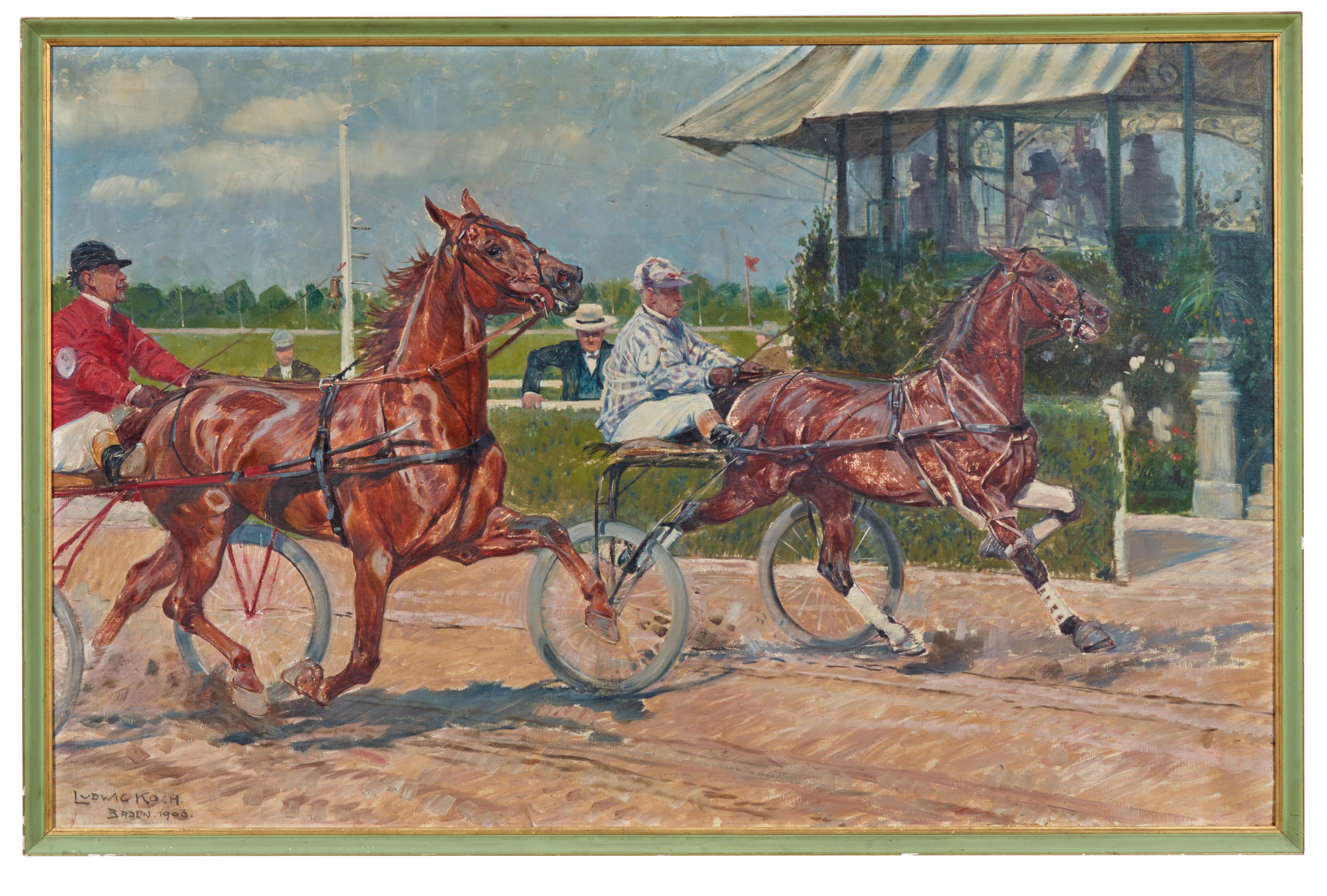 Ludwig Koch | The Horse Race (1906) | MutualArt