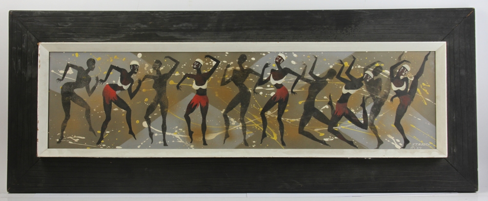 Edgar A. Stareck | African Dancers (1957) | MutualArt