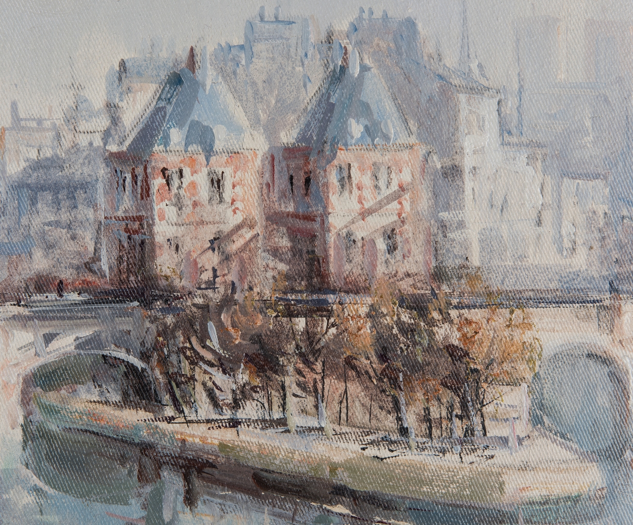 Lucien Delarue | The Seine and the Ile de la Cite in Paris, France ...