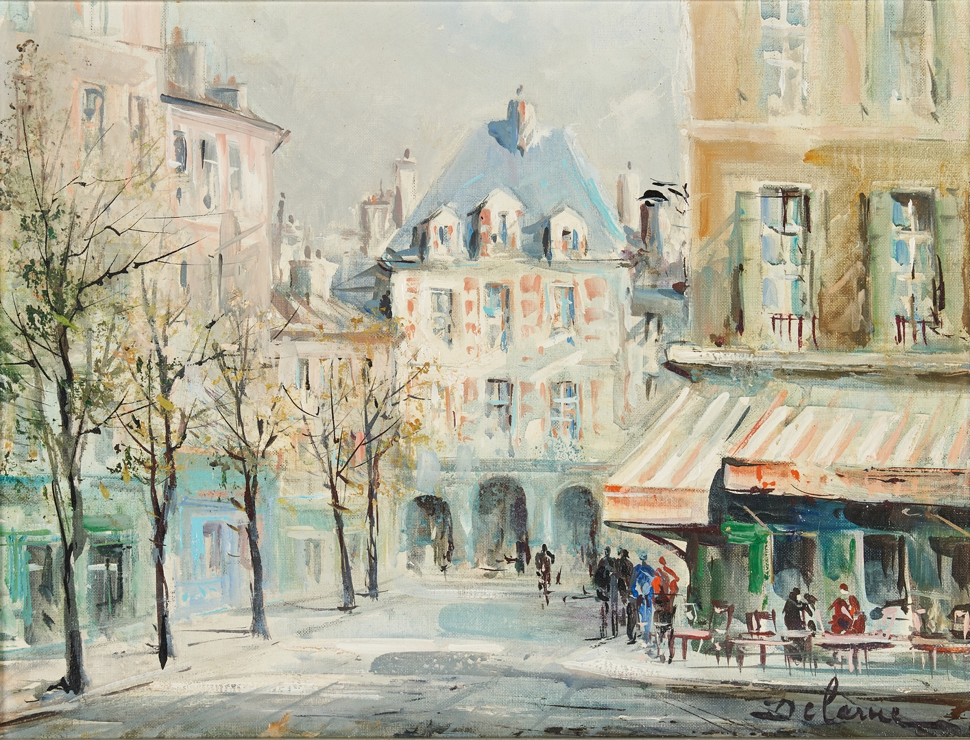 Lucien Delarue | La Seine a Paris | MutualArt
