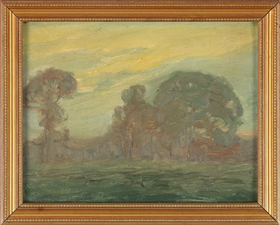 Whitney Hubbard | Landscape with trees | MutualArt