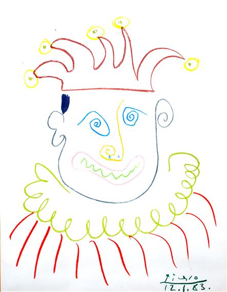Pablo Picasso | The Jester | MutualArt