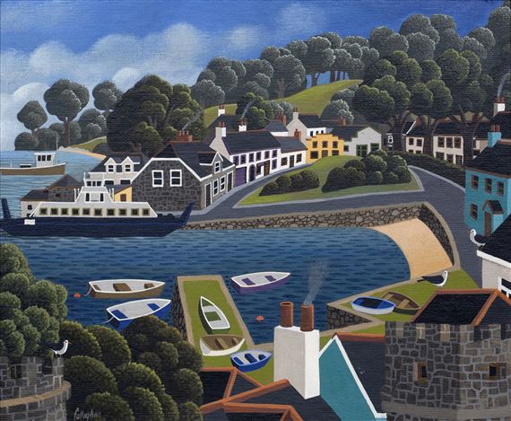 George Callaghan | Seaside Town | MutualArt