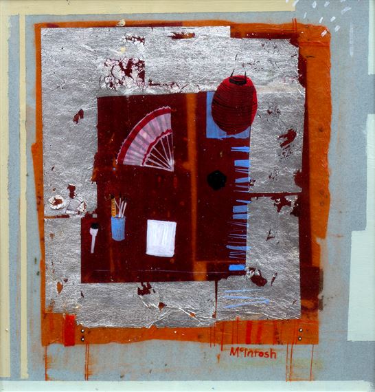 Sandy Mcintosh | Table with Fan | MutualArt