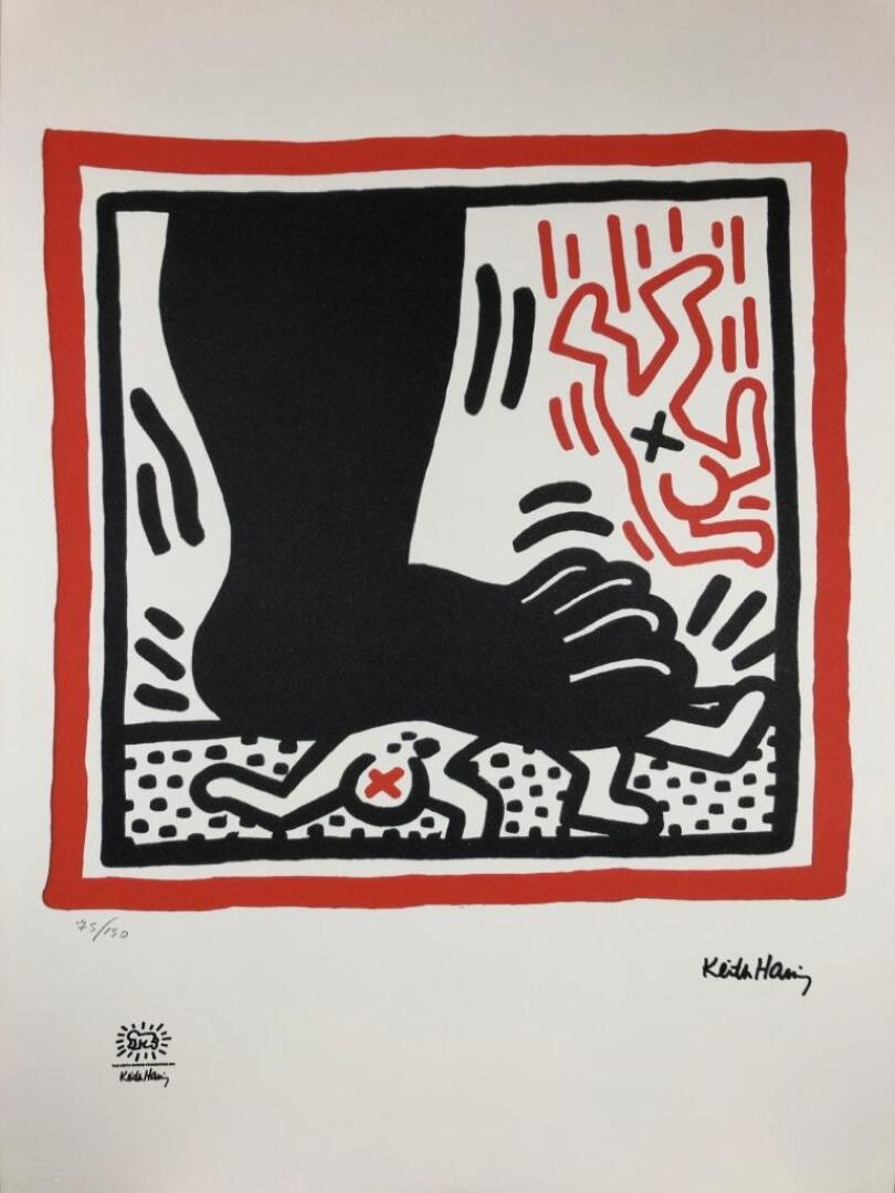Keith Haring | Foot | MutualArt