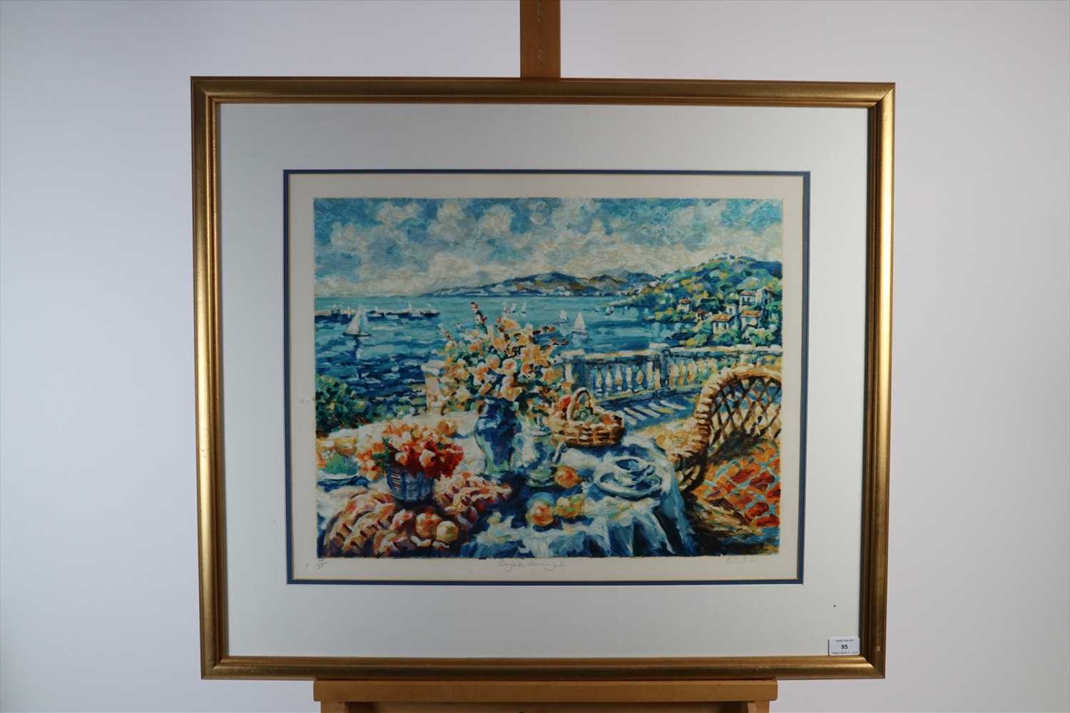 Peter Eastham | Two Works: Bayside Morning I and II | MutualArt