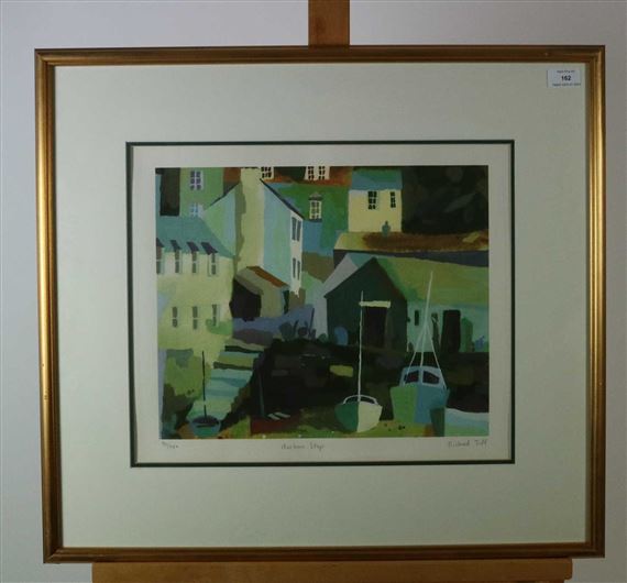 Richard Tuff | Two Works: Harbour Steps | MutualArt