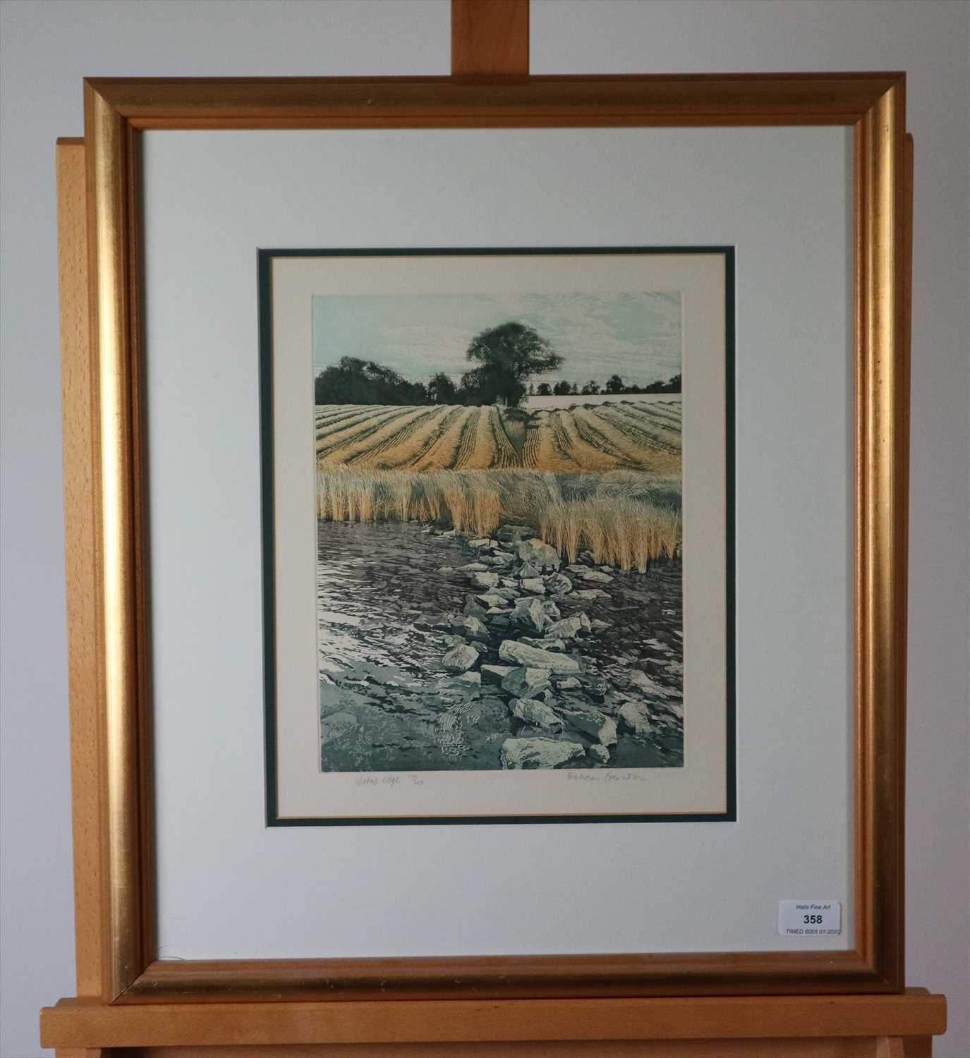 Graham Evernden | Water's Edge and Watermeadow | MutualArt