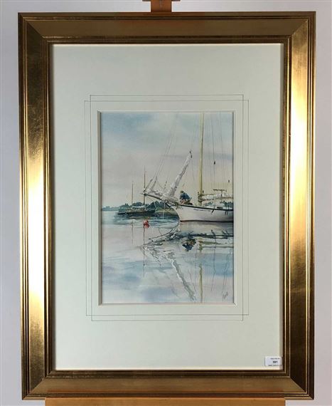 Carol Sebold | Moored Yachts | MutualArt