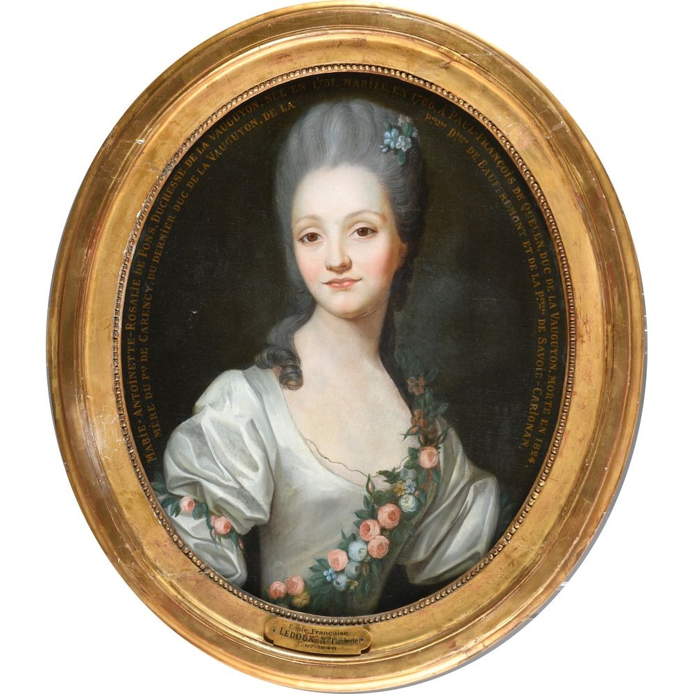 Jeanne-Philiberte Ledoux | Portrait de Marie-Antoinette, Duchesse de la ...