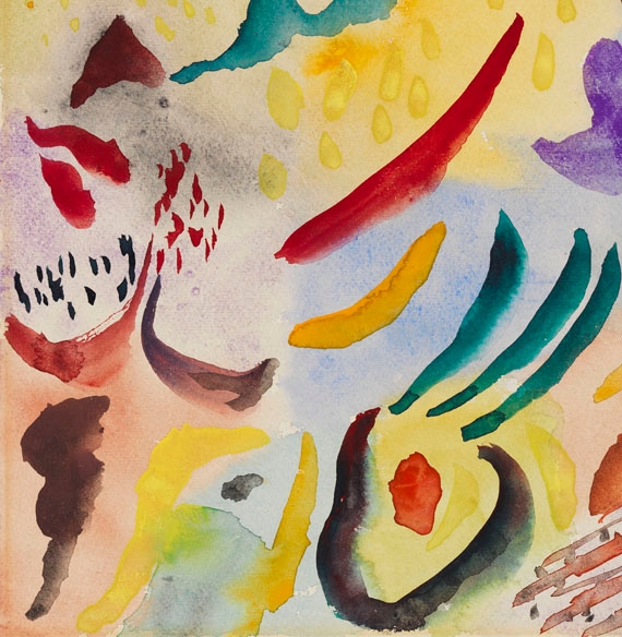 Werner Gilles | Abstrakte Komposition (1959) | MutualArt