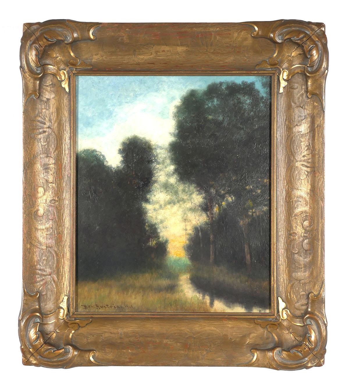 Ben Austrian | Florida Wetlands Scene (1919) | MutualArt