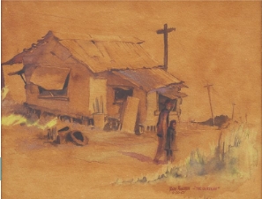 Rodolfo Ragodon | The Outskirts (1952) | MutualArt