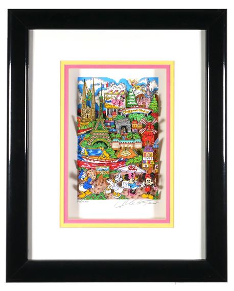 Charles Fazzino | Disneyland Paris | MutualArt