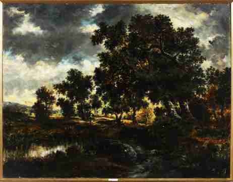 Léon Richet | Entourage of. Landscape with figures | MutualArt