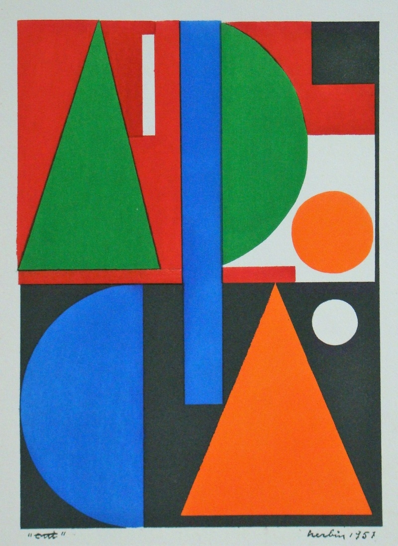 Auguste Herbin | Oui | MutualArt