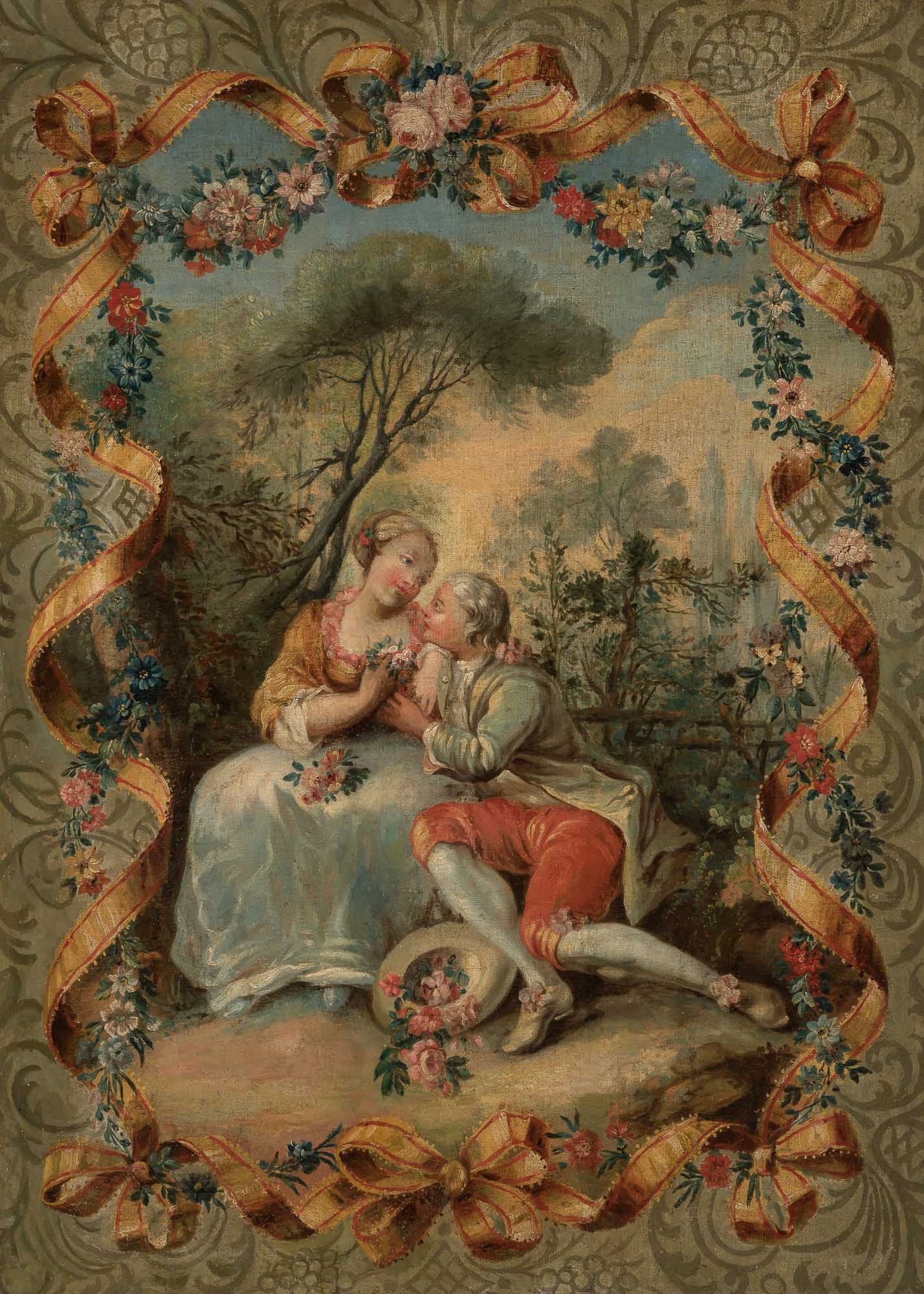 François Boucher | Courting Couple | MutualArt